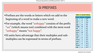 Physical quantities and measurement | PPTX
