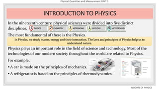 Physical quantities and measurement | PPTX | Physics | Science