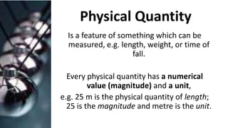 Physical quantities and units pps | PPSX