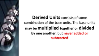 Physical quantities and units pps | PPSX