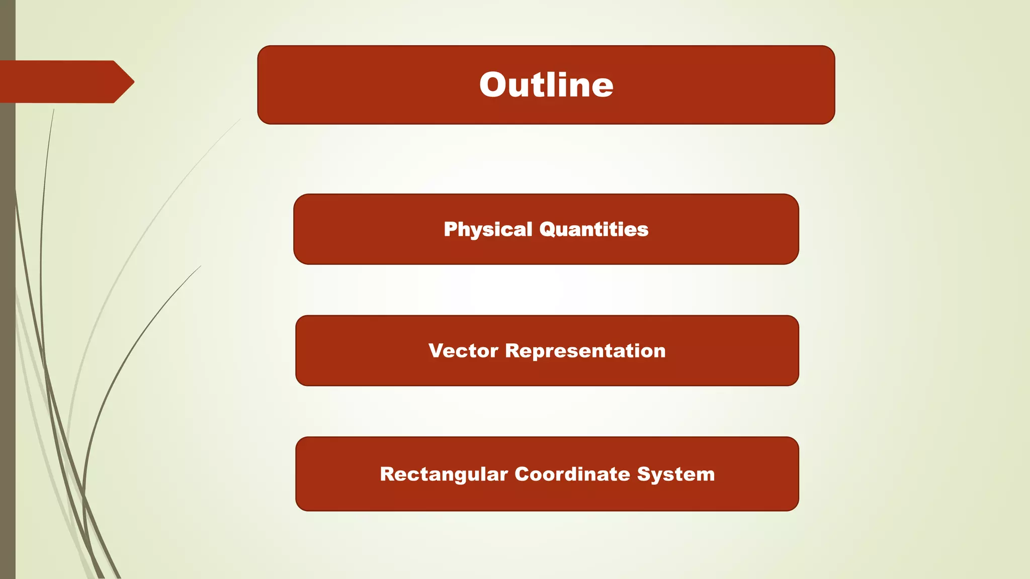 Physical quantities and vector representation | PPTX