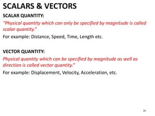 Physical quantities, units & measurements complete | PPTX