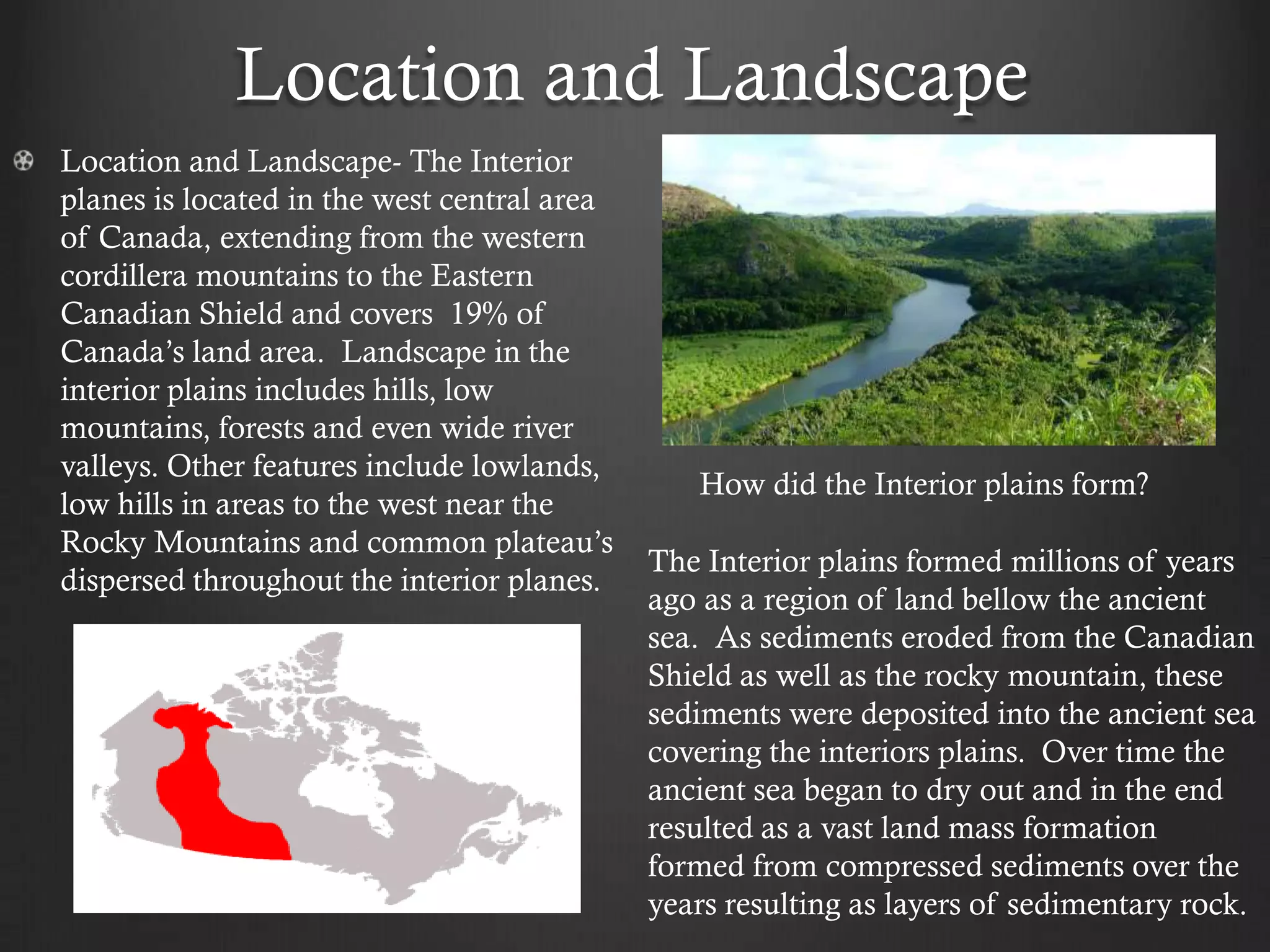 6 Physical regions of Canada | PPTX