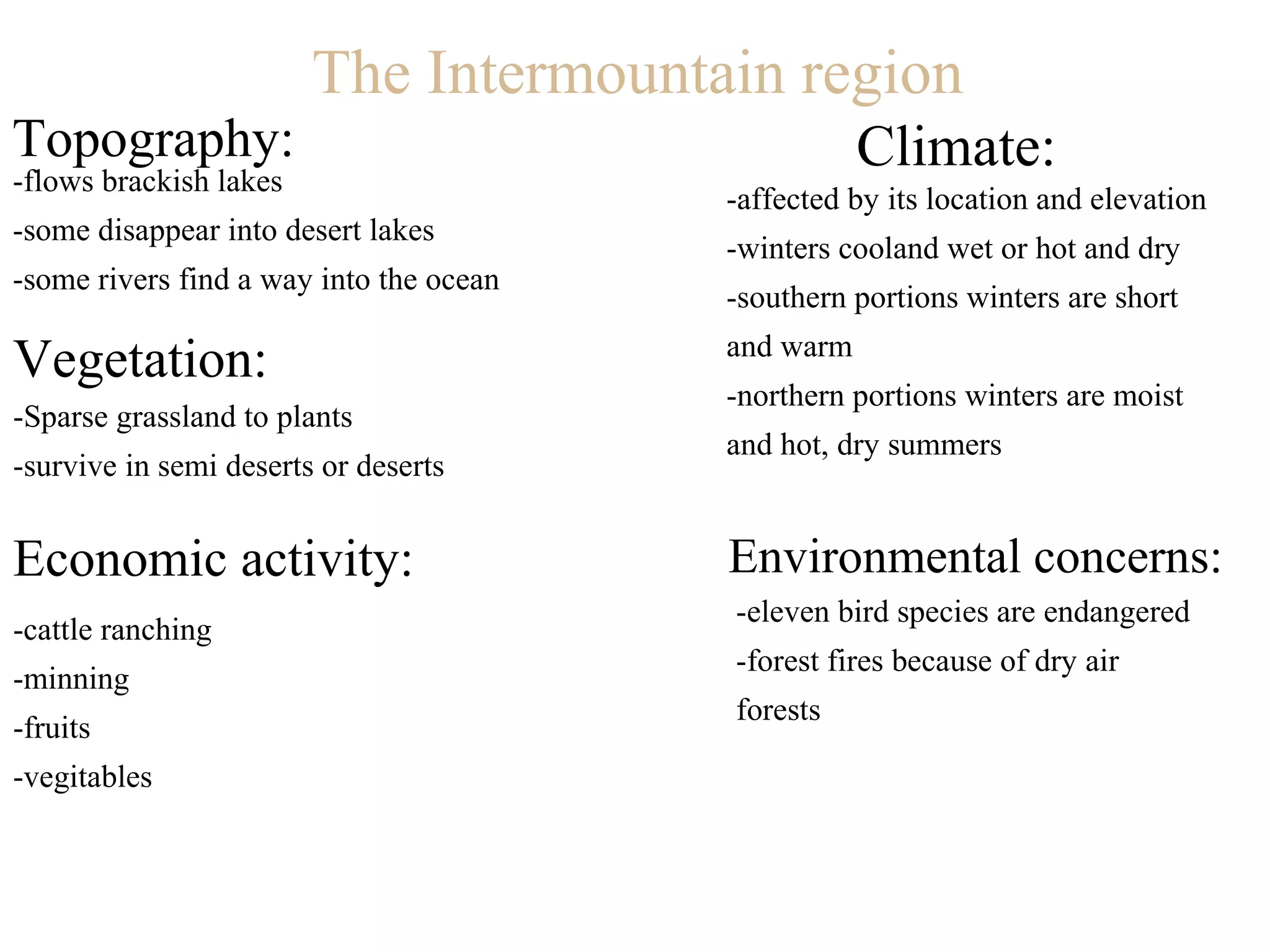 Physical regions | PPT