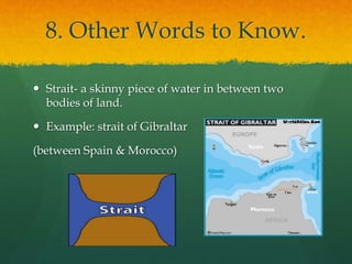 Physical Regions and Landforms | PPTX