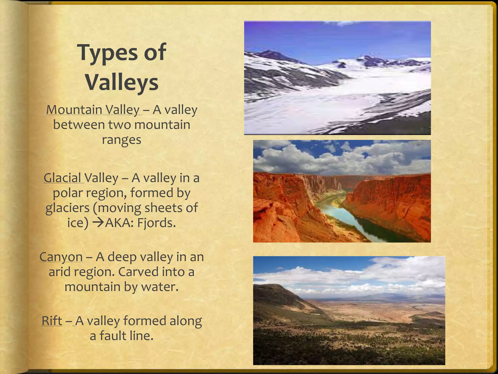 Physical regions and landforms | PPTX