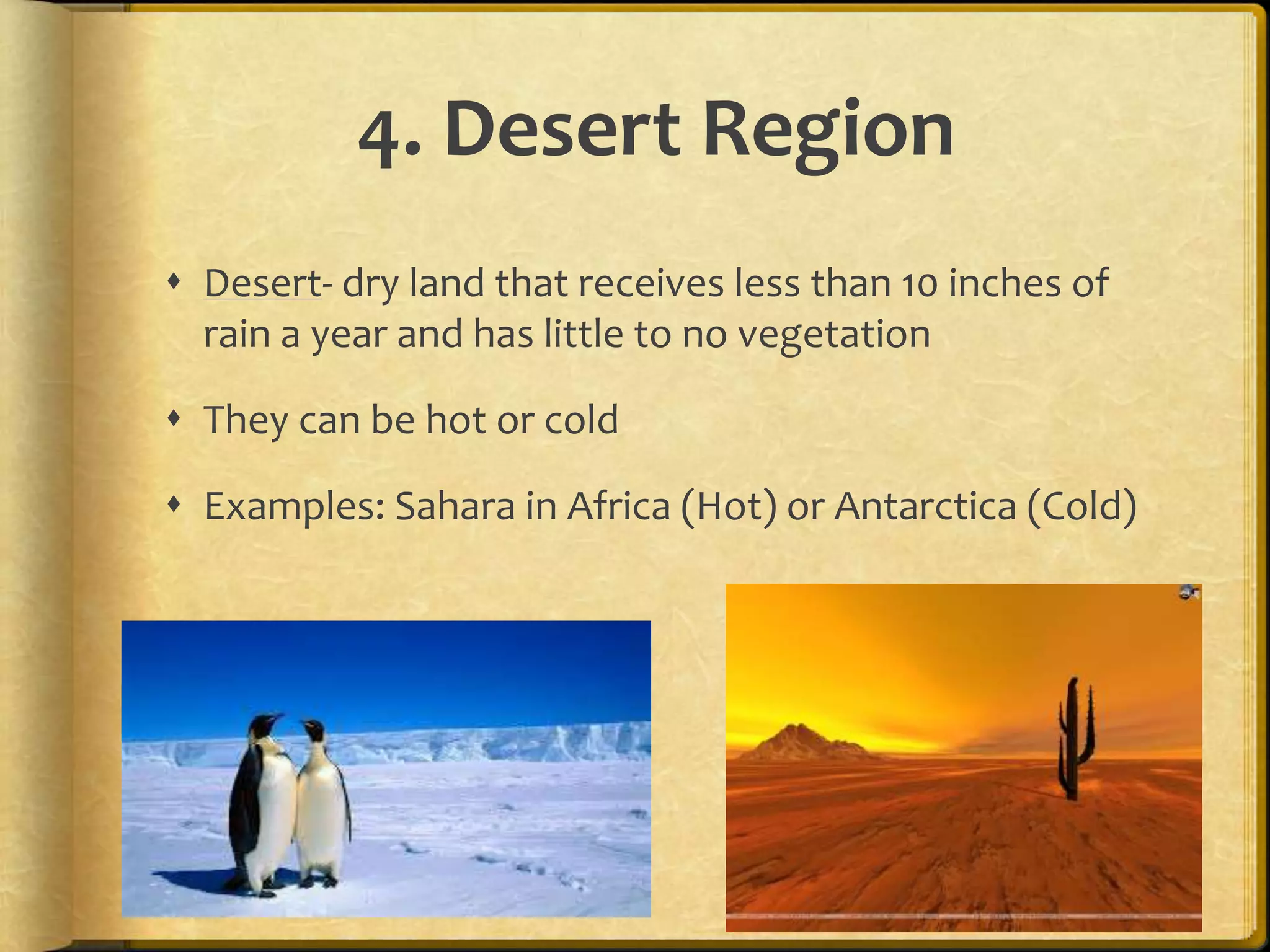 Physical regions and landforms | PPTX