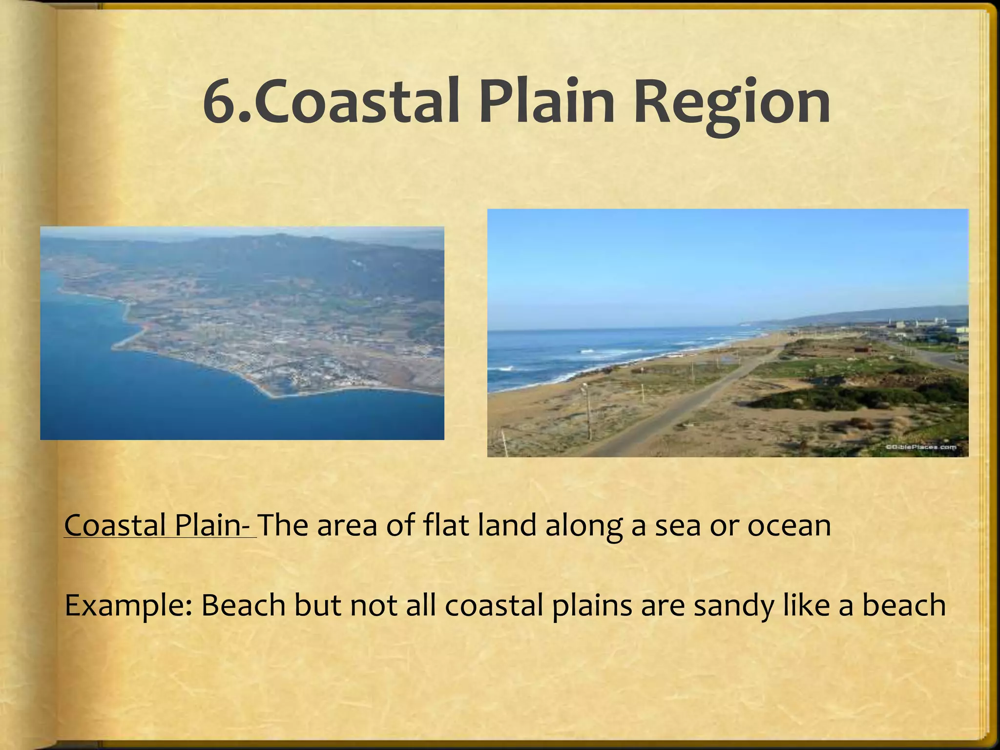 Physical regions and landforms | PPTX