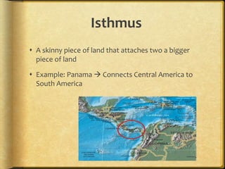 Physical regions and landforms | PPT