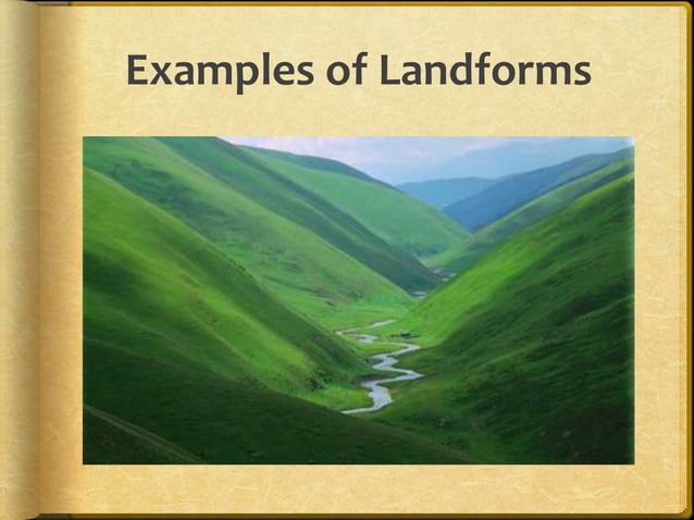 Physical regions and landforms | PPTX