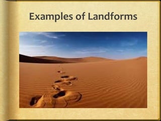 Physical regions and landforms | PPT