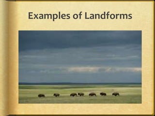 Physical regions and landforms | PPT