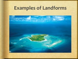 Physical regions and landforms | PPTX