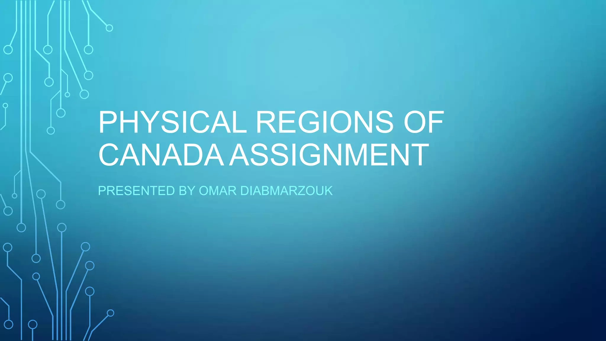 Physical regions of Canada | PPTX