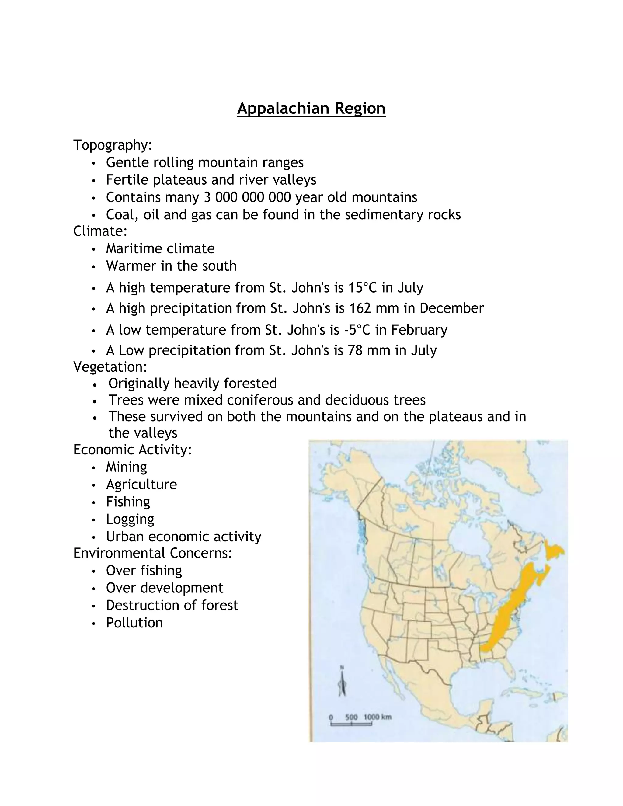 Physical regions of canada project | DOCX