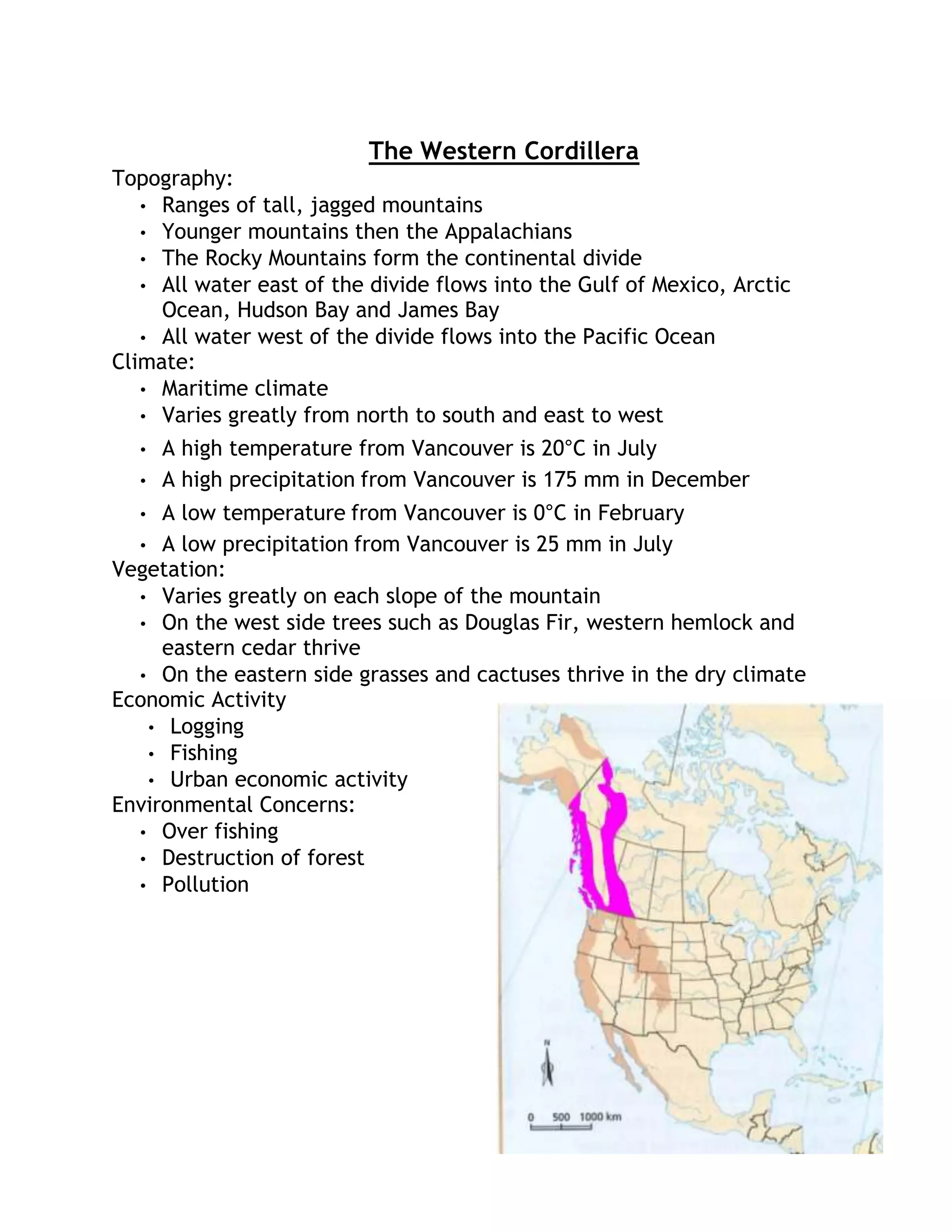 Physical regions of canada project | DOCX