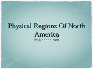 Physical Regions Project | PPT