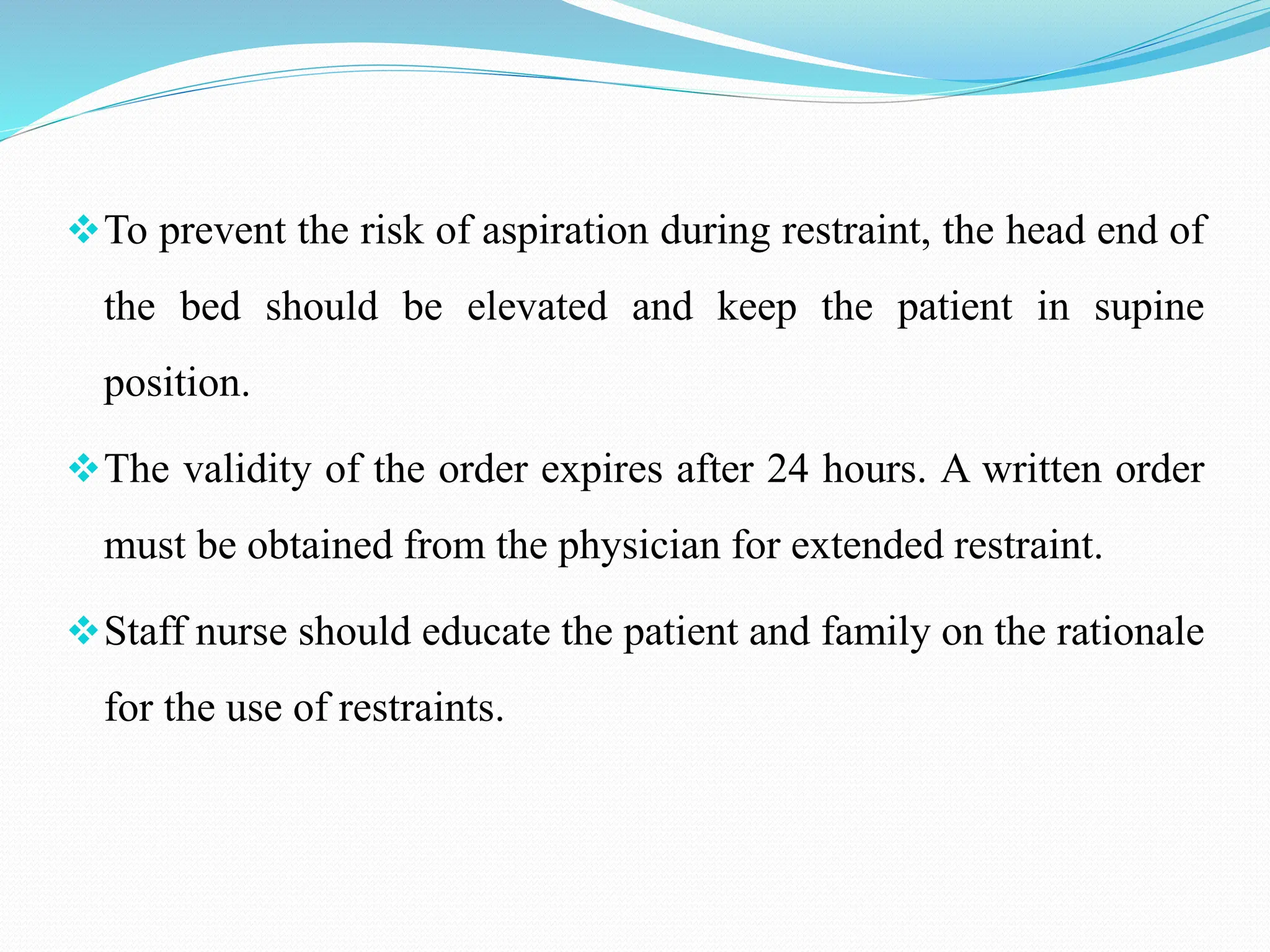 Physical restraint.pptx | First Aid | Injuries