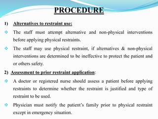 Physical restraint.pptx