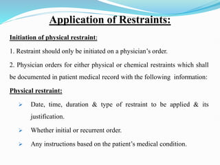 Physical restraint.pptx