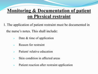 Physical restraint.pptx