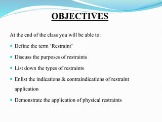 Physical restraint.pptx