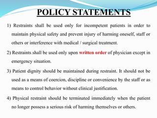 Physical restraint.pptx