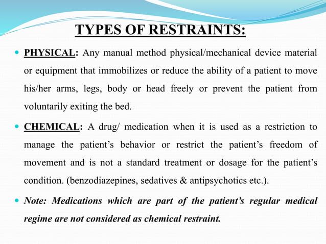 Physical restraint.pptx | First Aid | Injuries
