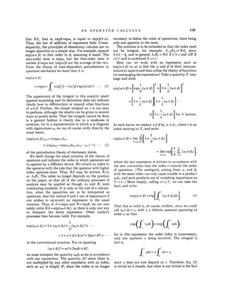 (Physical review, vol. 84, 1951) feynman, r.p. an operator calculus having applications in ...