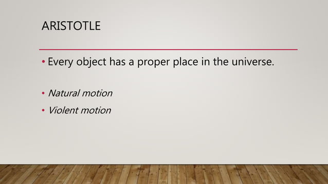 Aristotle vs Galileo | PPTX | Physics | Science