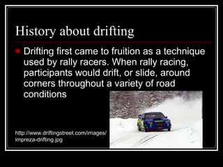 drifting | PPT