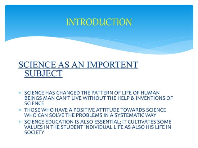 Values of Science | PPTX