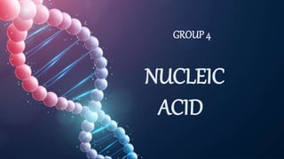 Nucleic Acid's informations , functions. | PPTX | Chemistry | Science
