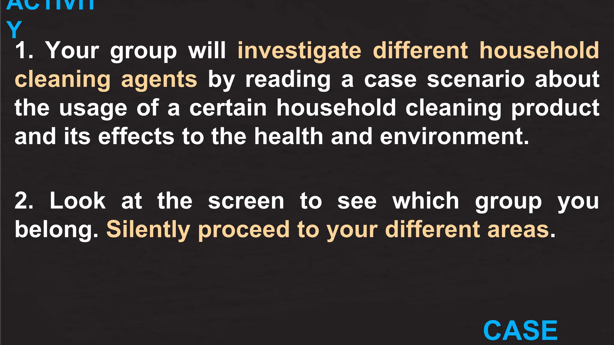 Physical Science - Active Ingredients of Household Cleaning Products.pptx