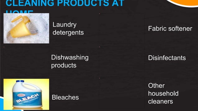 Physical Science - Active Ingredients of Household Cleaning Products.pptx