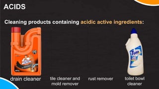 Physical Science - Active Ingredients of Household Cleaning Products.pptx