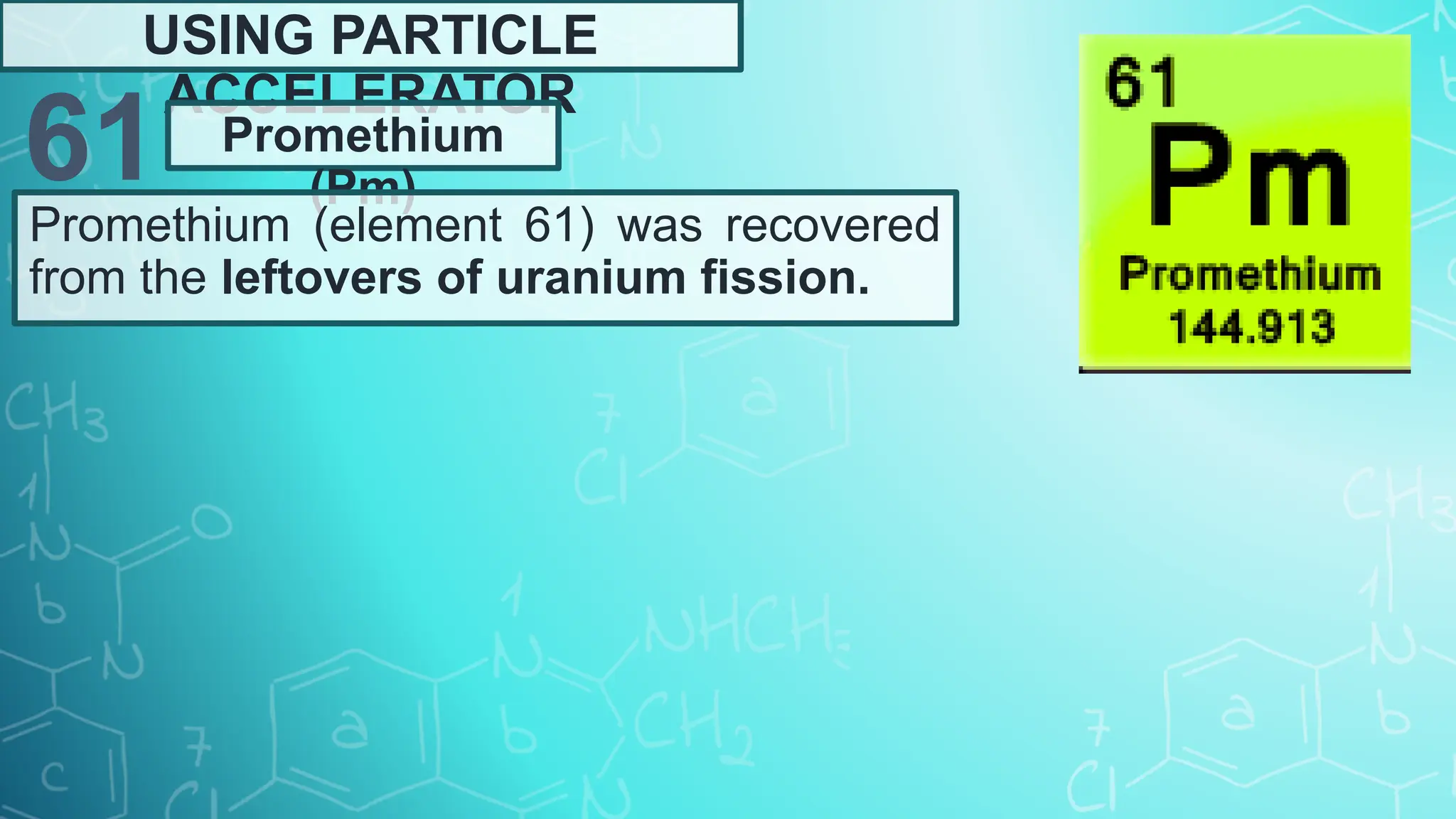 Physical Science - Concept of Atomic Number Led to the Synthesis of New Elements in the ...