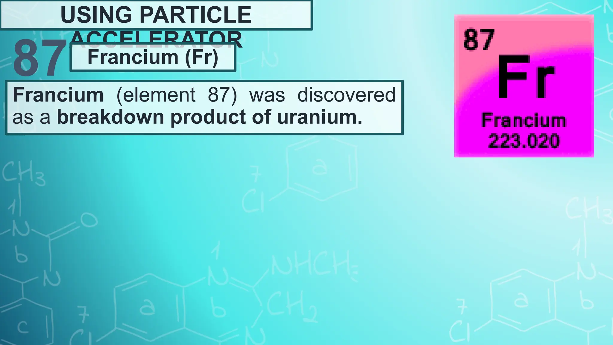 Physical Science - Concept of Atomic Number Led to the Synthesis of New ...