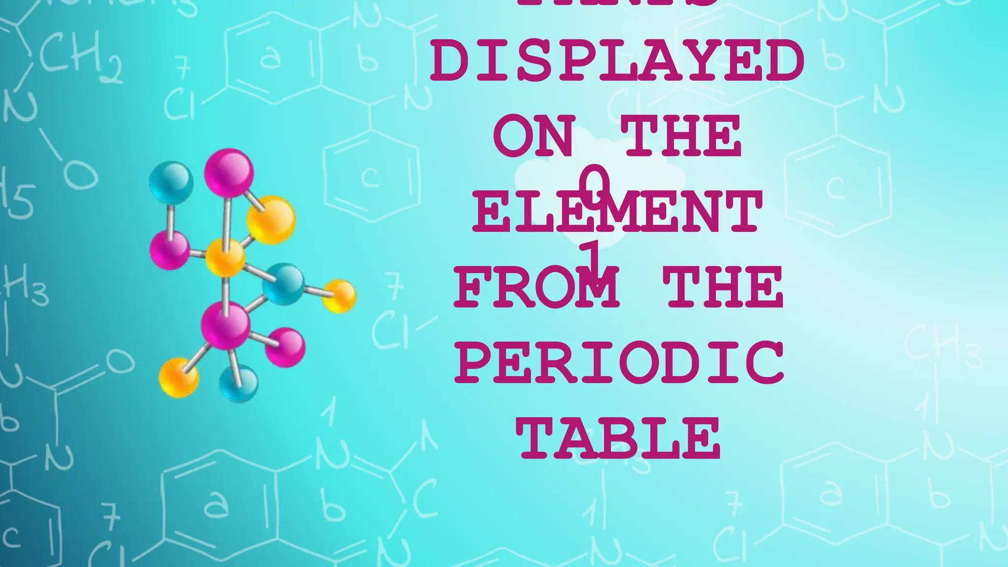 Physical Science - Concept of Atomic Number Led to the Synthesis of New ...