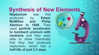 Physical Science - Concept of Atomic Number Led to the Synthesis of New ...