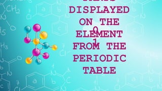 Physical Science - Concept of Atomic Number Led to the Synthesis of New ...