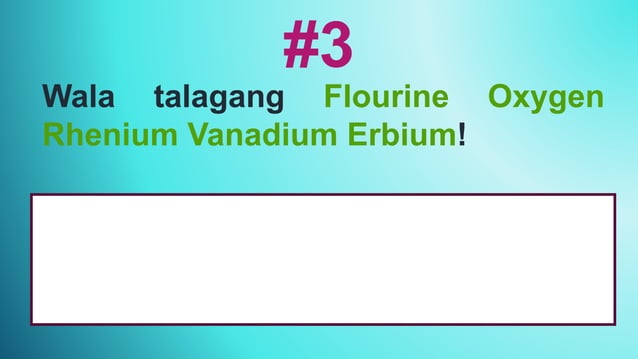 Physical Science - Concept of Atomic Number Led to the Synthesis of New Elements in the ...