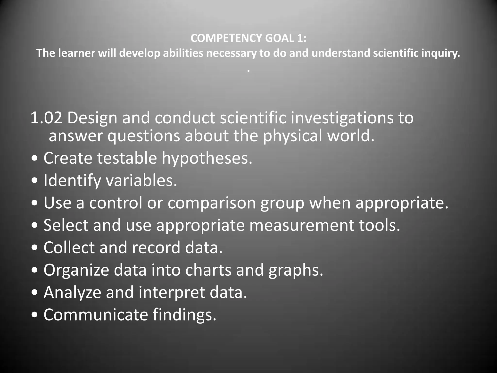 Physical science grades 9-12 scos | PPT