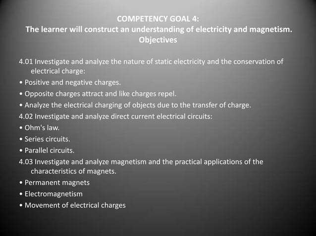 Physical science grades 9-12 scos | PPT