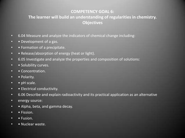 Physical science grades 9-12 scos | PPTX | Physics | Science