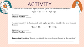 Physics - Synthesis of Artificial Elements | PPTX