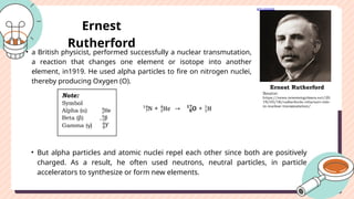 Physics - Synthesis of Artificial Elements | PPT