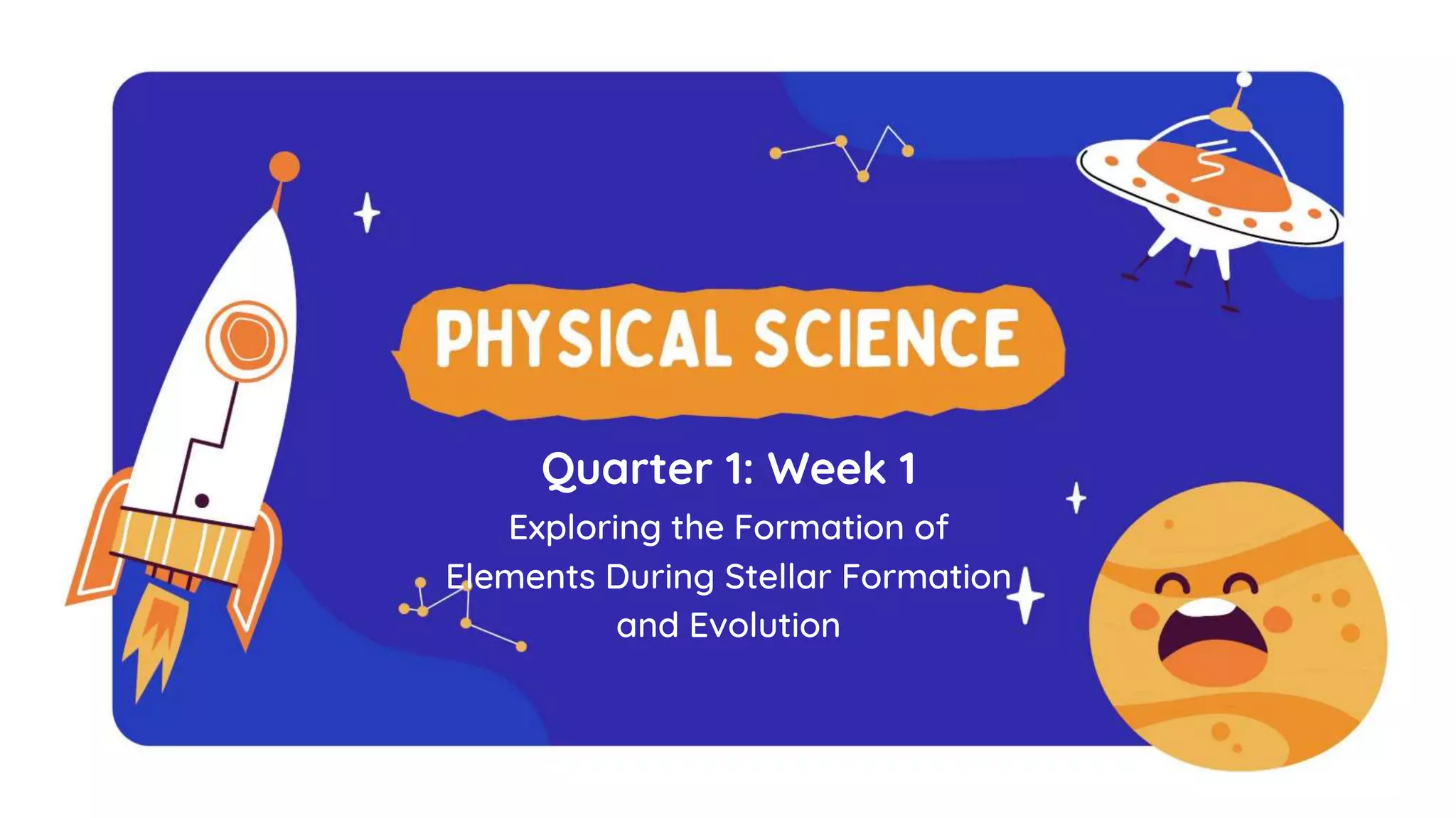 Physical Science - Quarter 1 - Week 1 Discussion.ppt