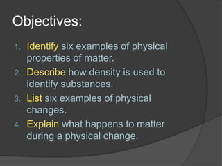 Physical Science Examples