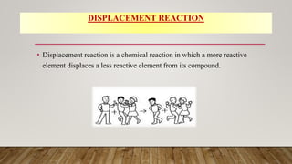 Displacement and double displacement reaction | PPTX